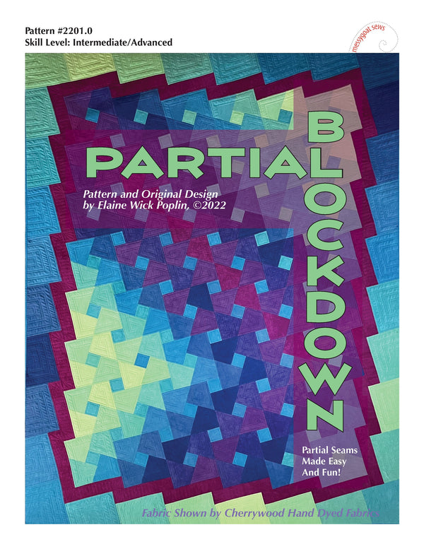 Partial Blockdown Quilt Pattern – Messygoat Sews